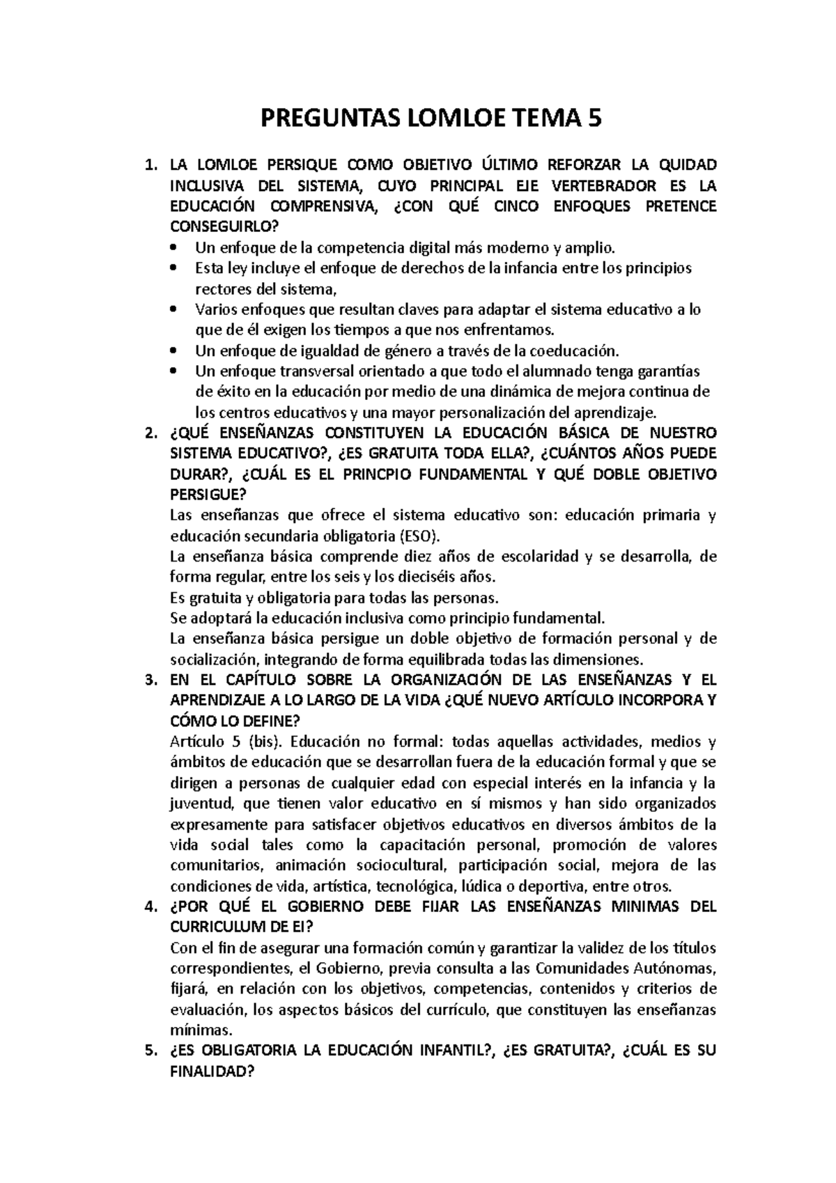 Programaciones Lomloe Primaria