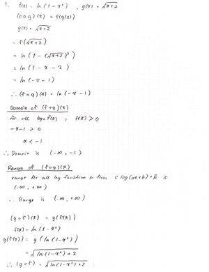 Calculus Task 2 - Calculus I (XHT Task 2) Patrick J. Kelly II WGU A ...