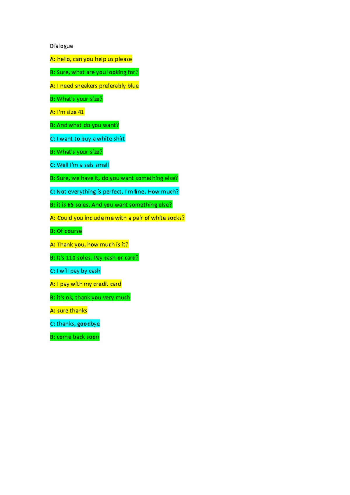 Dialogu 14 - bbbbbbbbbbbbb - Dialogue A: hello, can you help us please ...