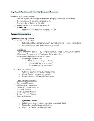 MKTG 2341 Lec. 4 - MKTG 2341 - Lecture 4 note Tom Jopling ...