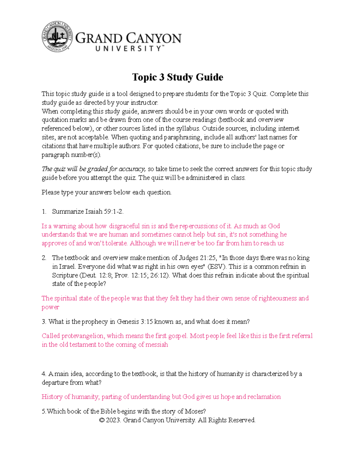 Topic 3 Study guide - Topic 3 Study Guide This topic study guide is a ...