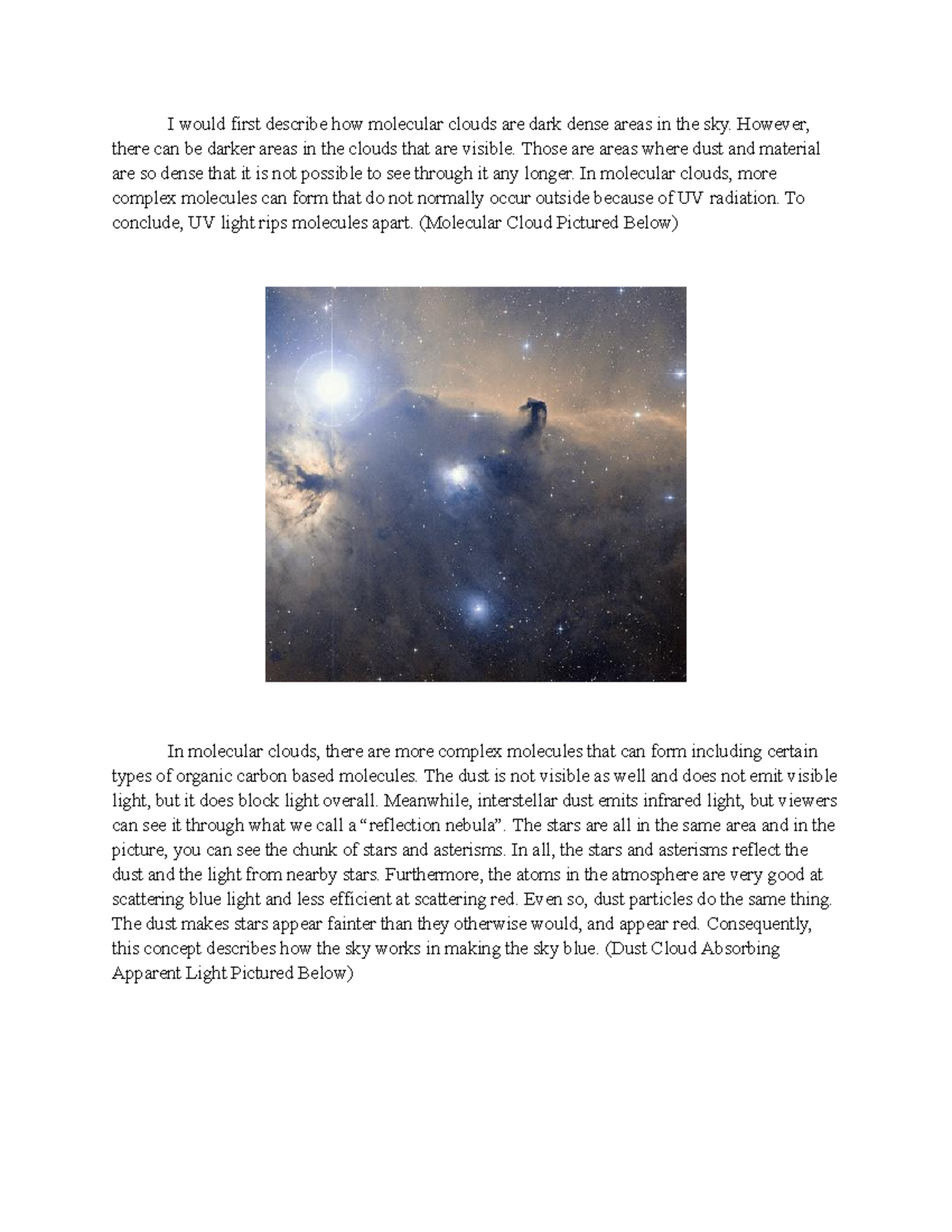 Discussion 9 Elementary Astronomy Lab - I would first describe how ...