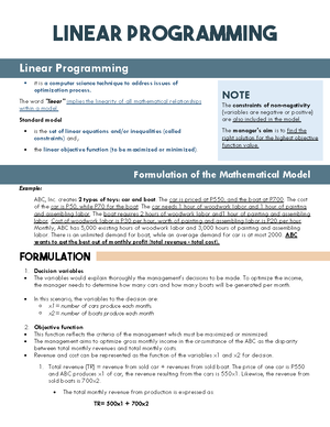 Management-science - Management Science - LECTURE NOTES ON MANAGEMENT ...