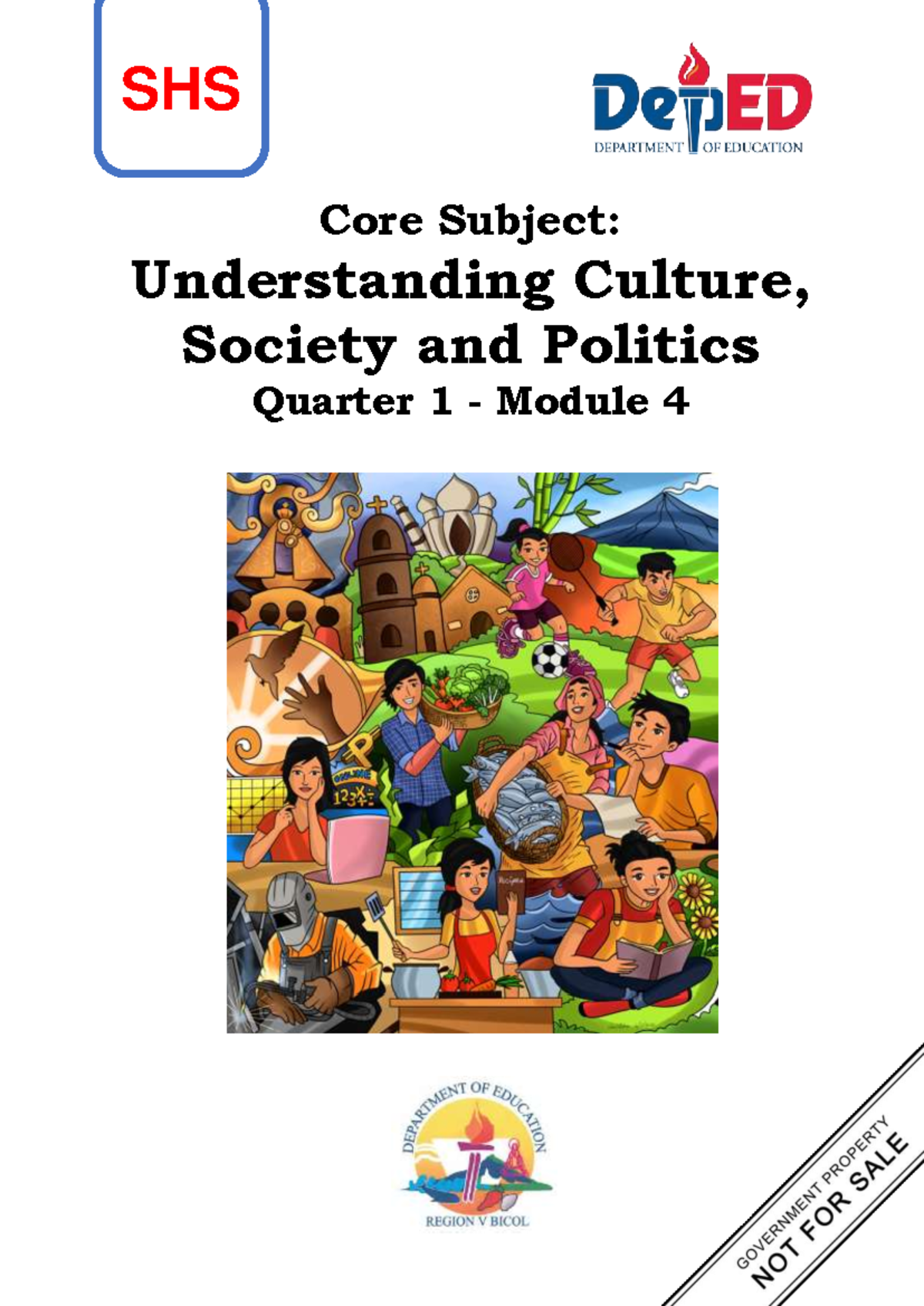 UCSP- Module-4-Quarter-1 - i Core Subject: Understanding Culture ...