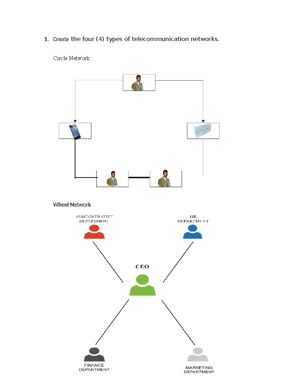 01 Activity 01_ - BSBA Operations Management - Create the four (4 ...