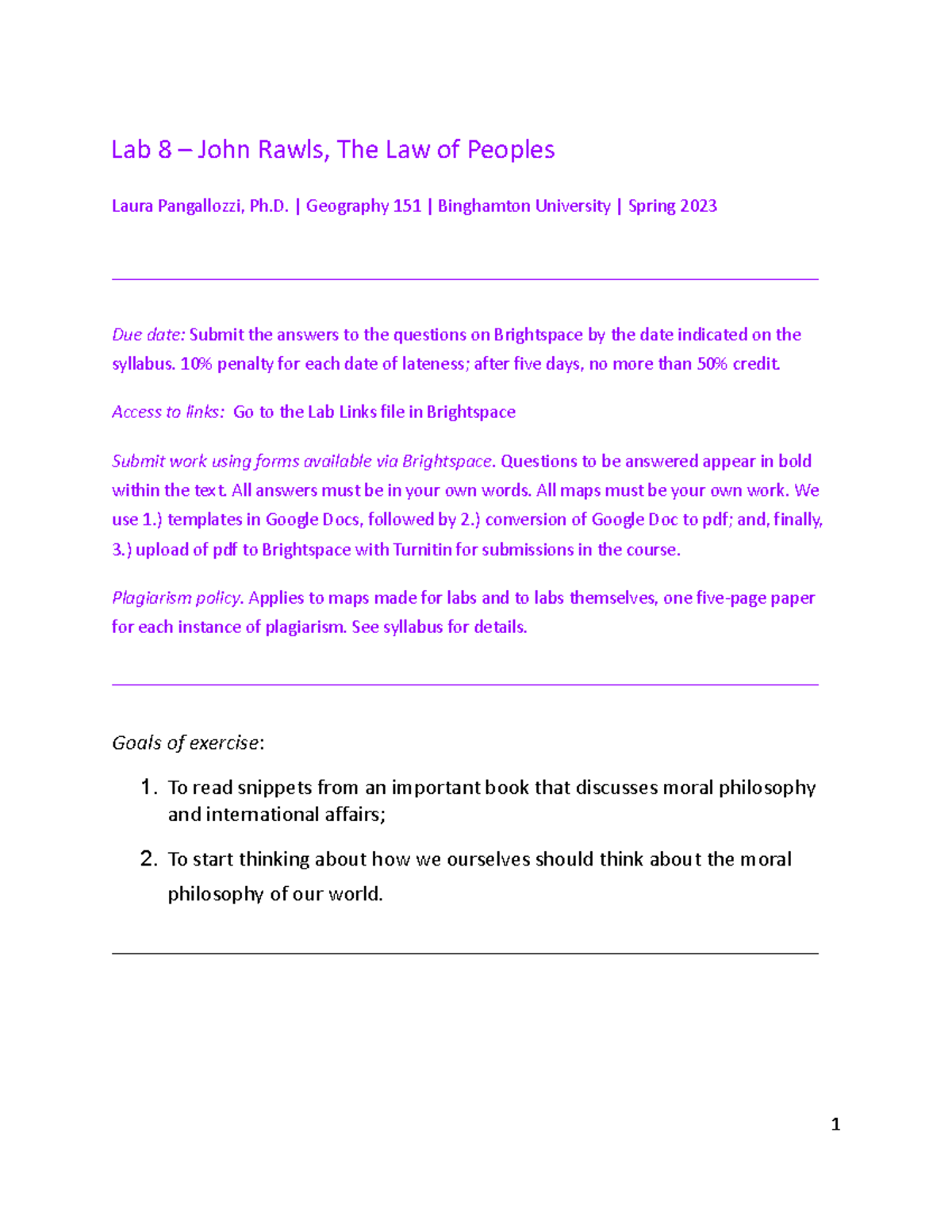Copy Of Template Lab 8 For Geography 151 2023 Spring Lab 8 John Rawls The Law Of Peoples 