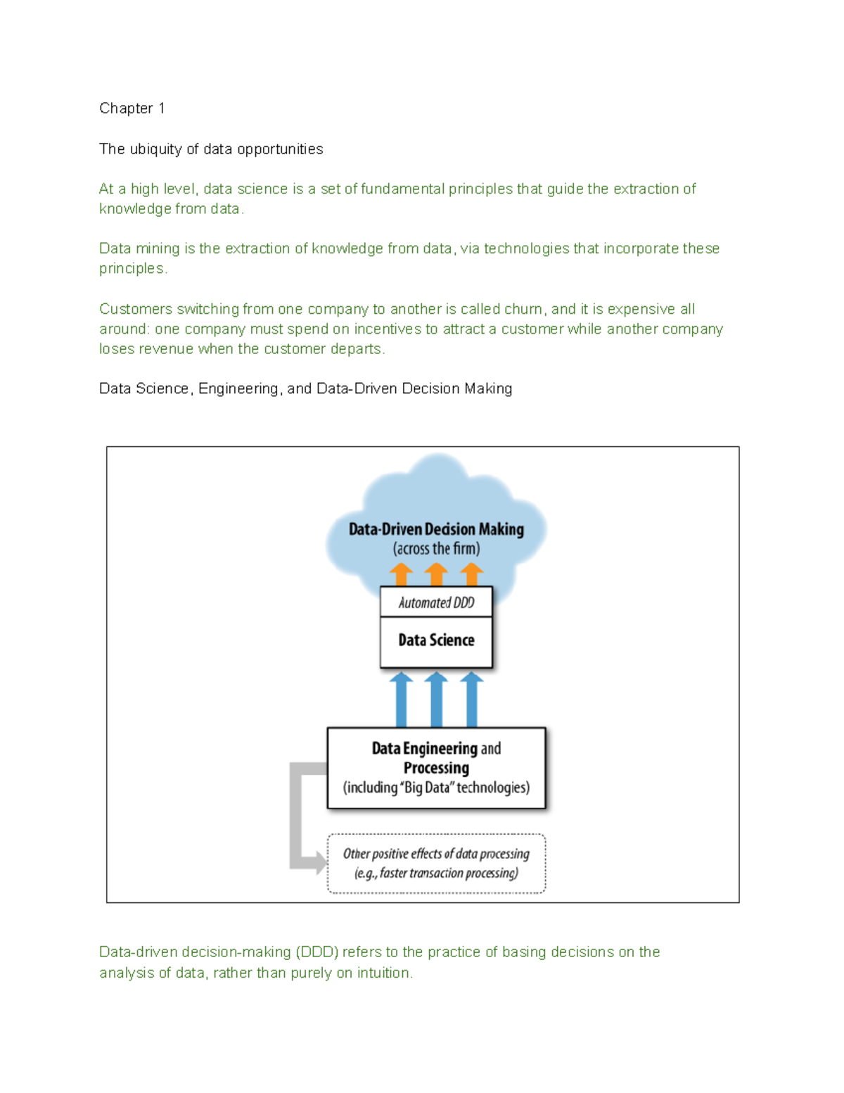 Data Science - Sample - Chapter 1 The ubiquity of data opportunities At ...