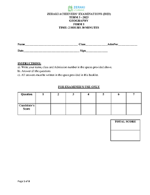 BIO PP3 QS PRE-MOCK 2024 - ©2024 The Success Path Mock Examinations ...