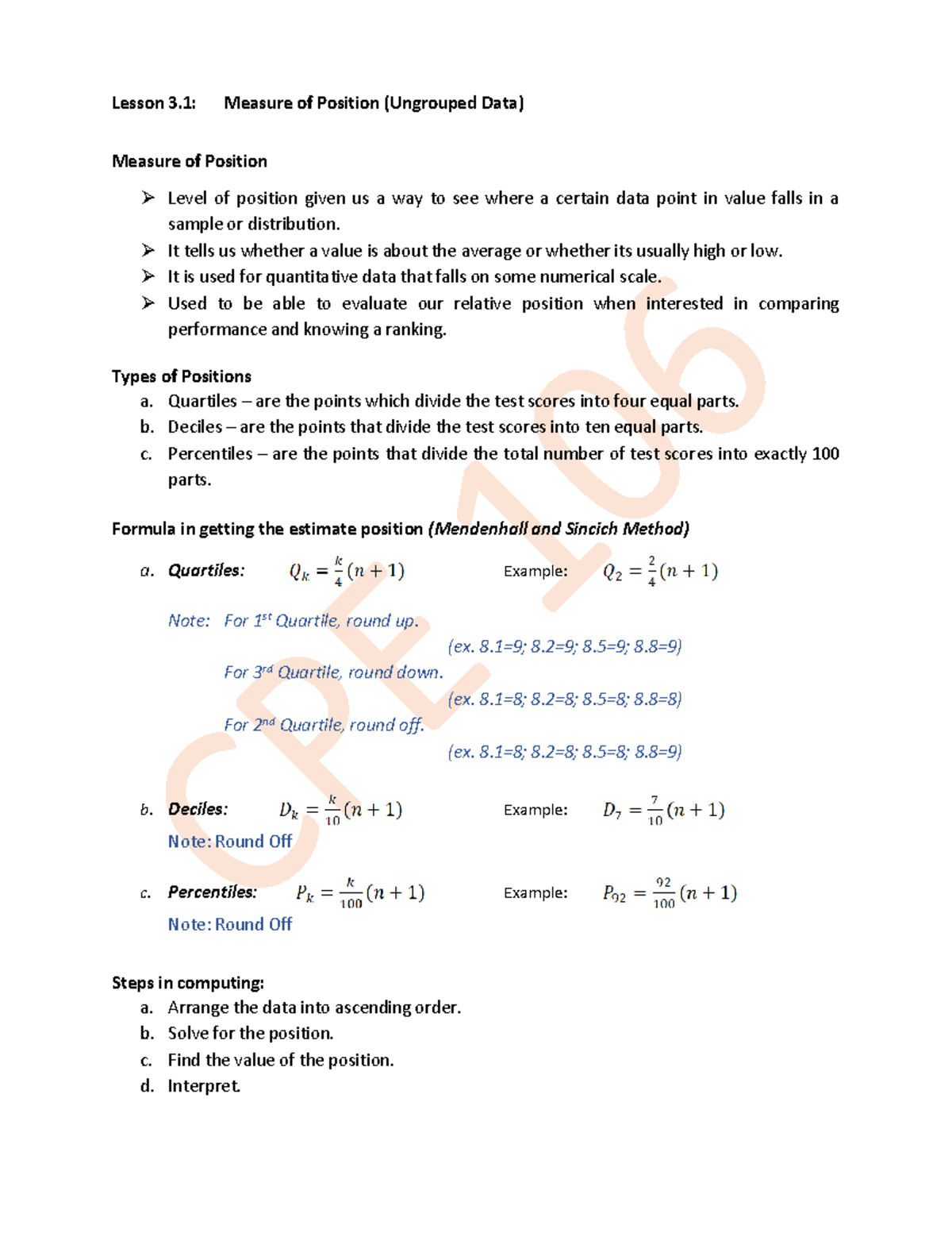 CPE 106 Lesson 3 - introduction of the teacher and the school ...