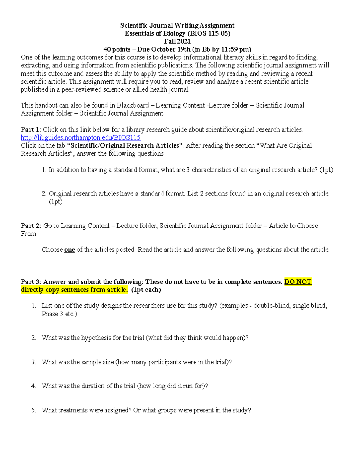 Scientific Journal Writing Assignment Fall 21-05 - Scientific Journal ...