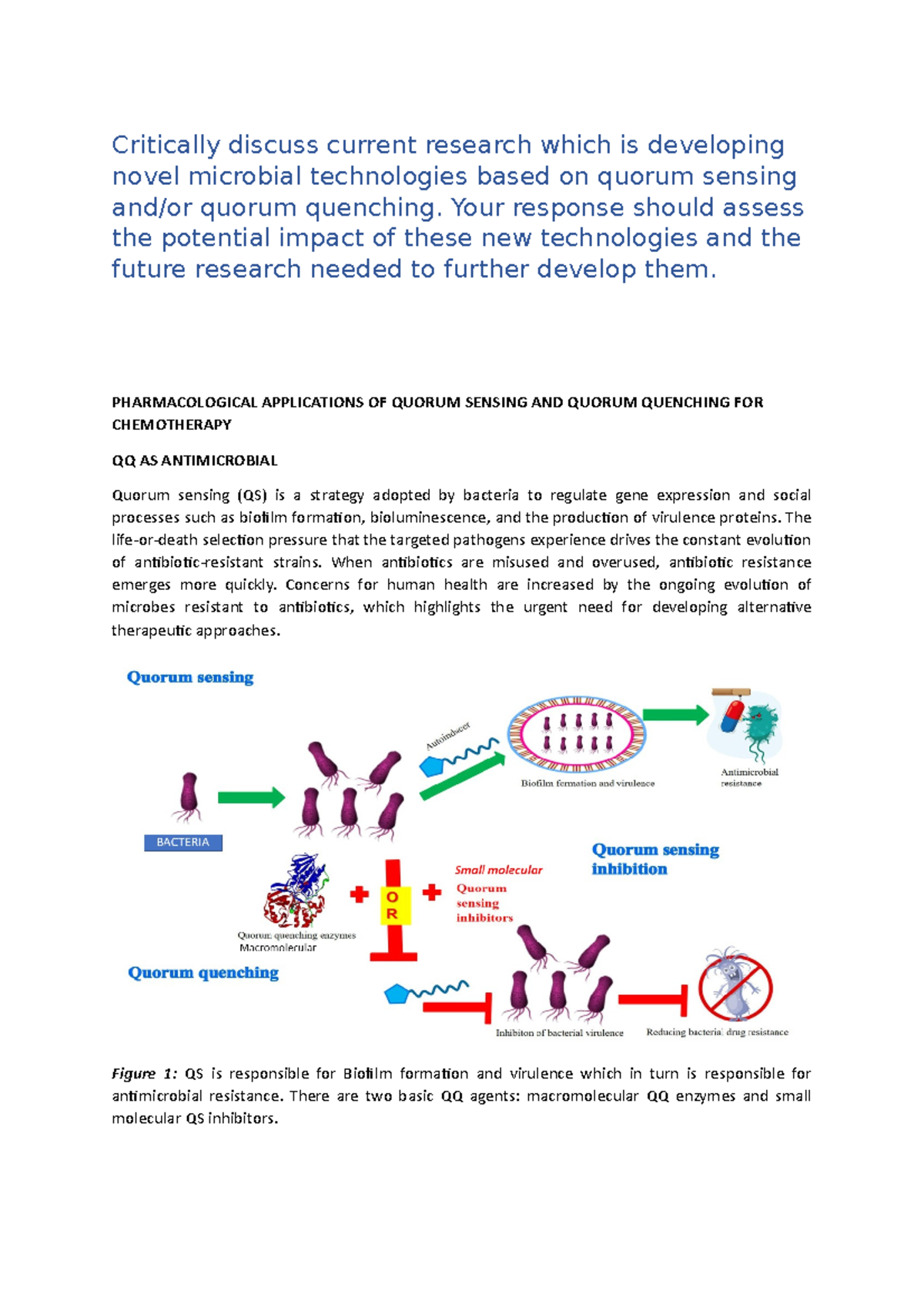 Answer 2 - reseaech - Critically discuss current research which is ...