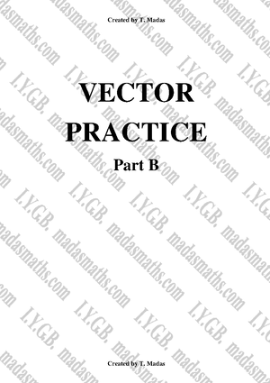 Vectors problems 2 - practicals and assignments - AP Physics C Practice ...
