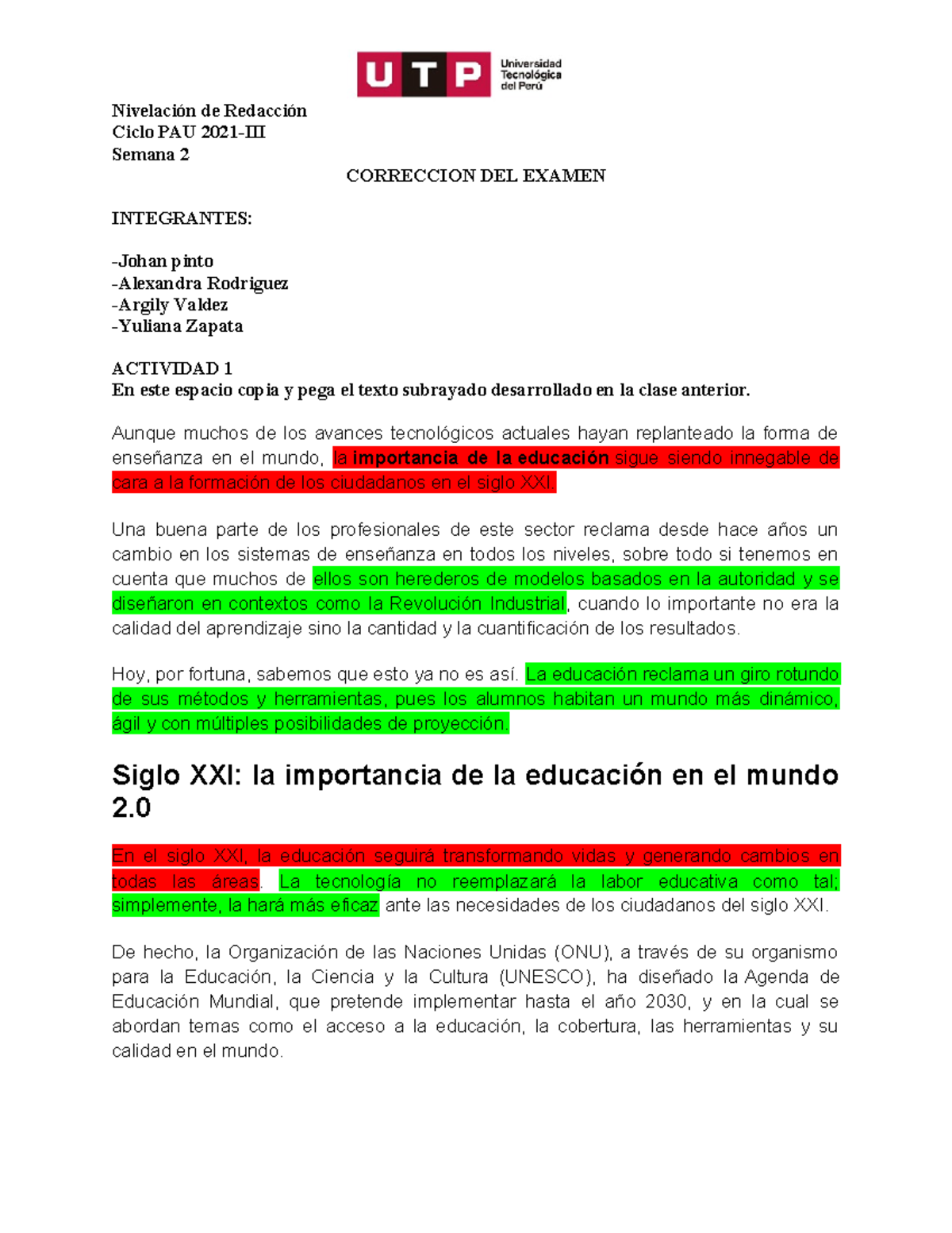 2B- Anexo Esquema de llaves (formato) sala 2 - Nivelación de Redacción ...