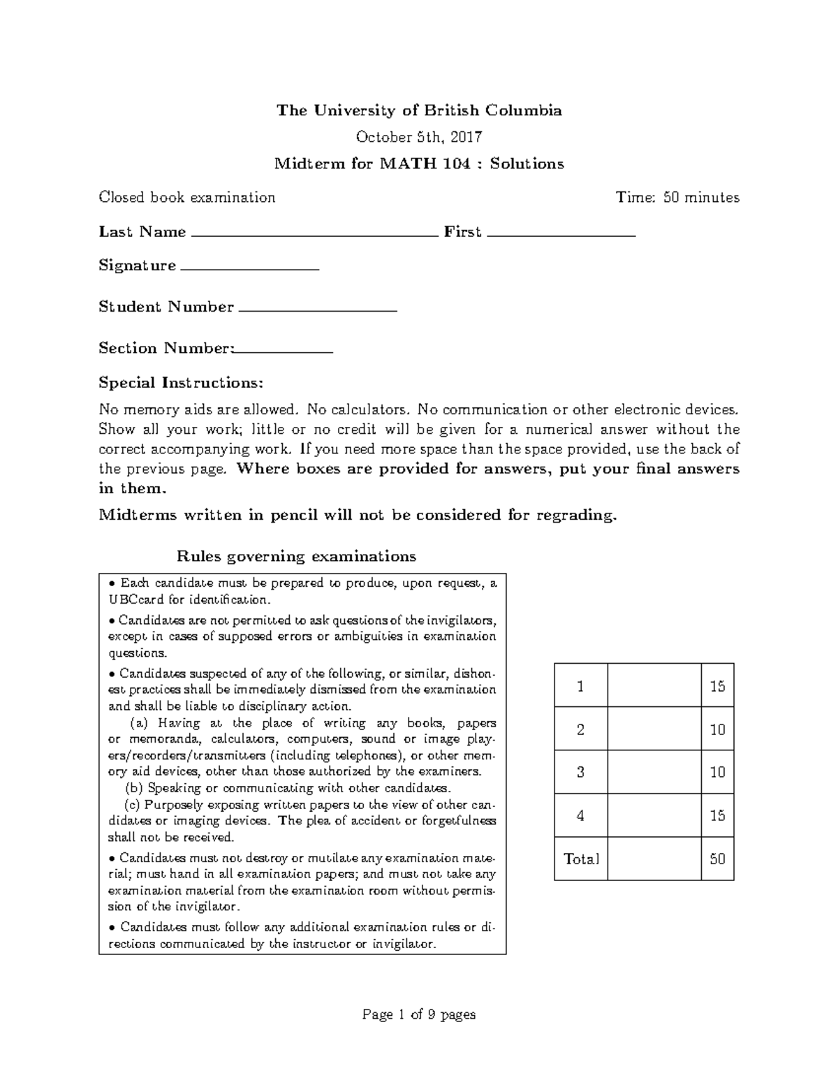 Exam 2 April 2019, questions - The University of British Columbia ...