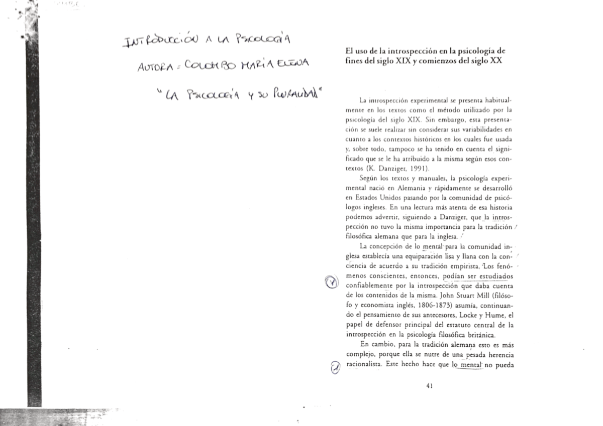 Colombo, María Elena - Psicología - Studocu