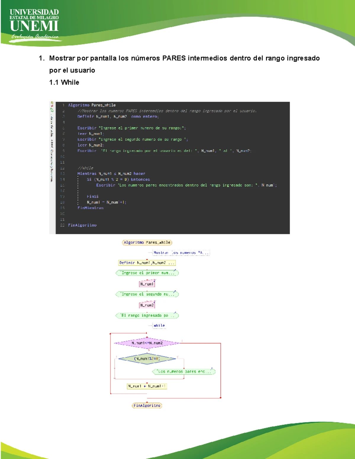 380580436 Diagramas de Flujo y Pseudocodigos - UNIVERSIDAD DE CUENCA ...