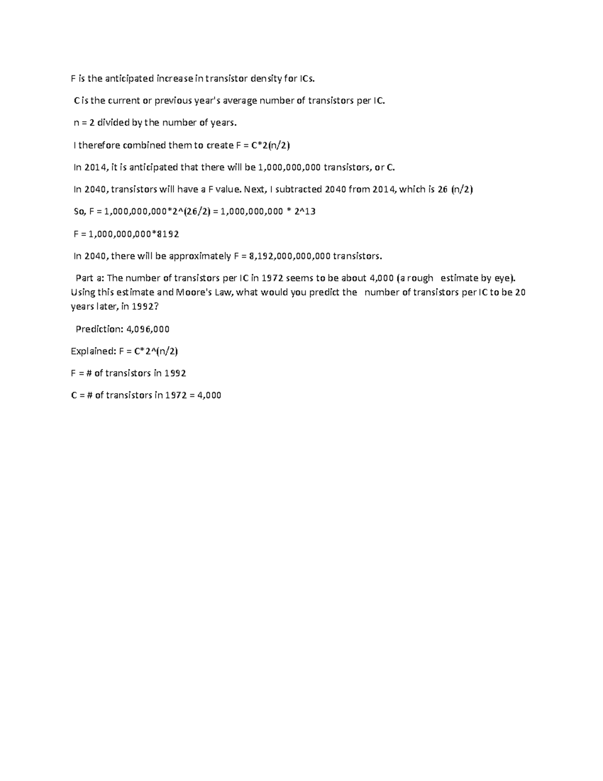 Document Studocu - .fgty - F is the anticipated increase in transistor ...