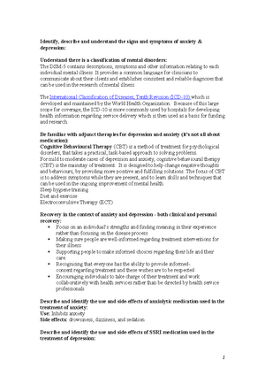 Honos sample rating sheet - HoNOS sample rating sheet Enter the ...