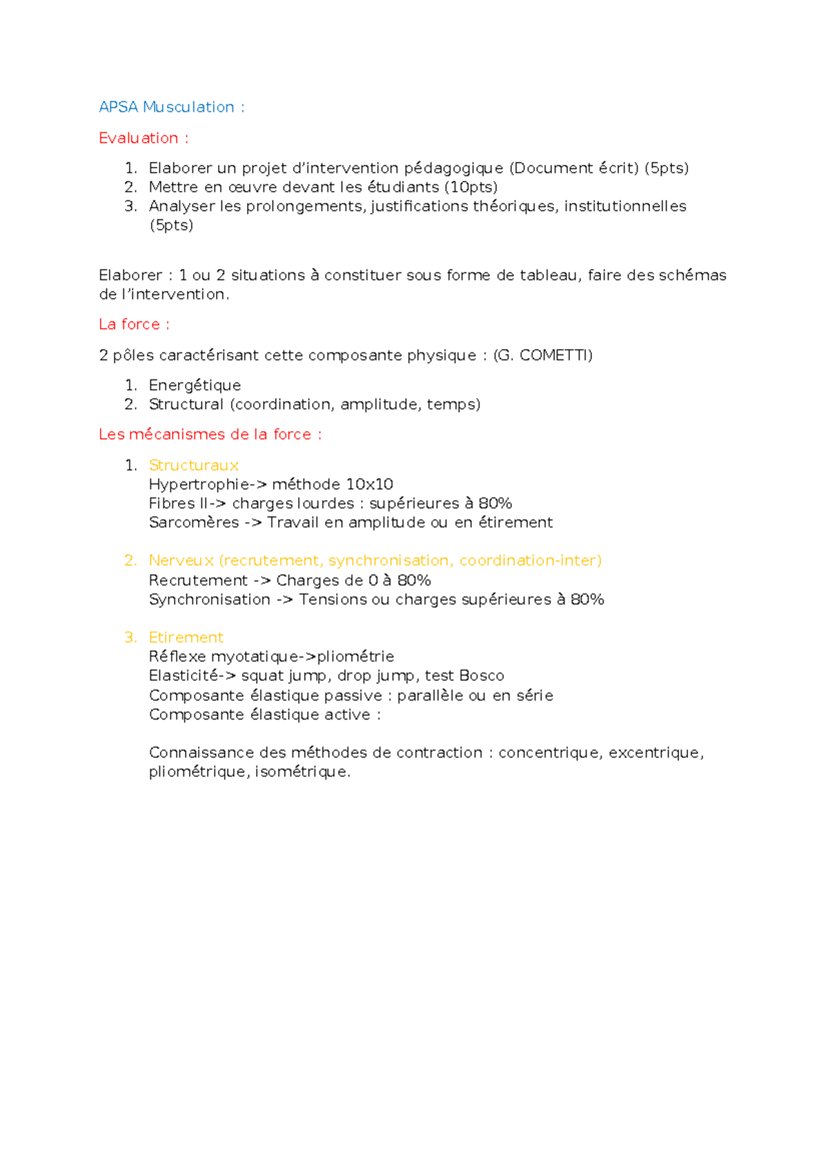 APSA Musculation - Elaborer un projet d’intervention pédagogique ...