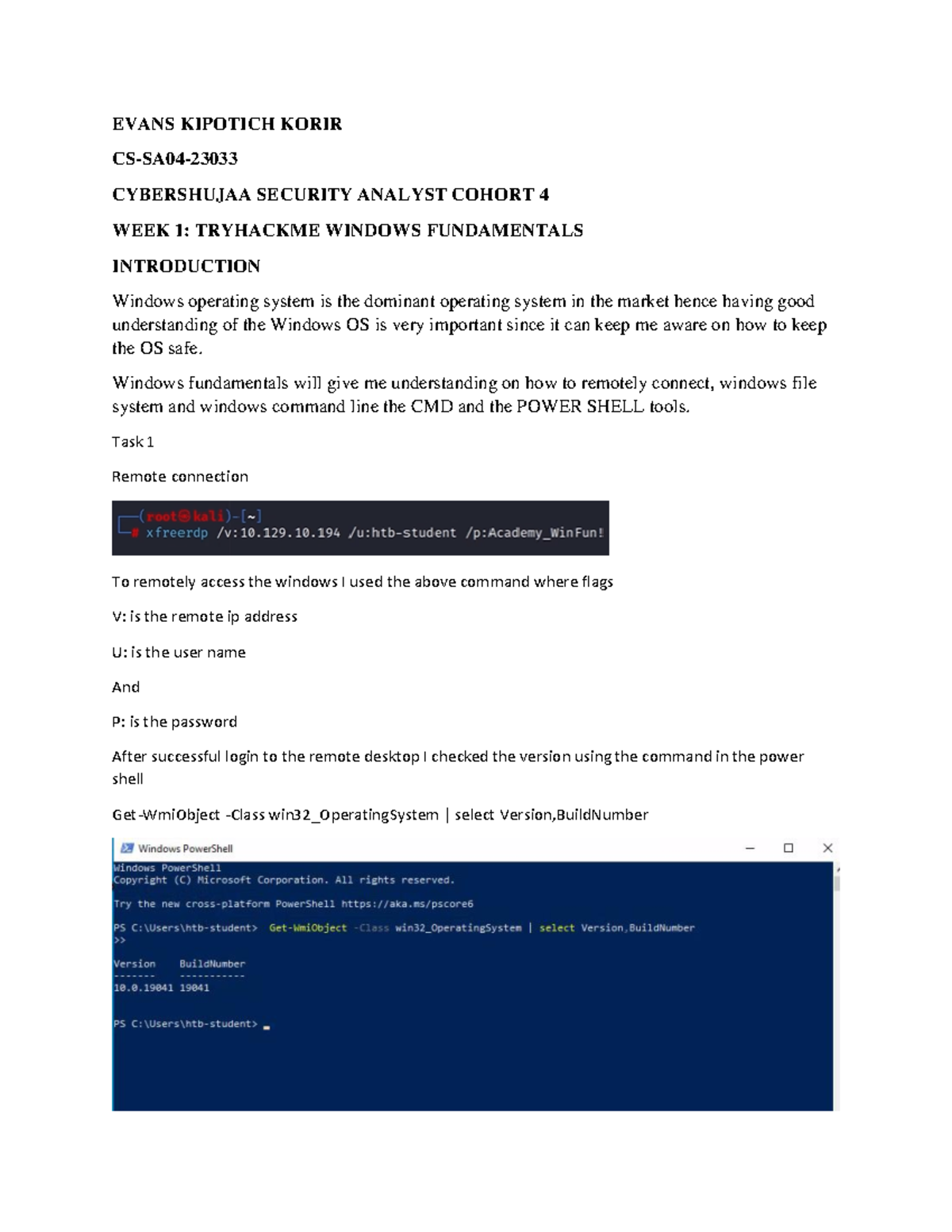Evans Korir windows fundamentals CS-SA04-23033 - EVANS KIPOTICH KORIR CS-SA04- 23033 CYBERSHUJAA ...