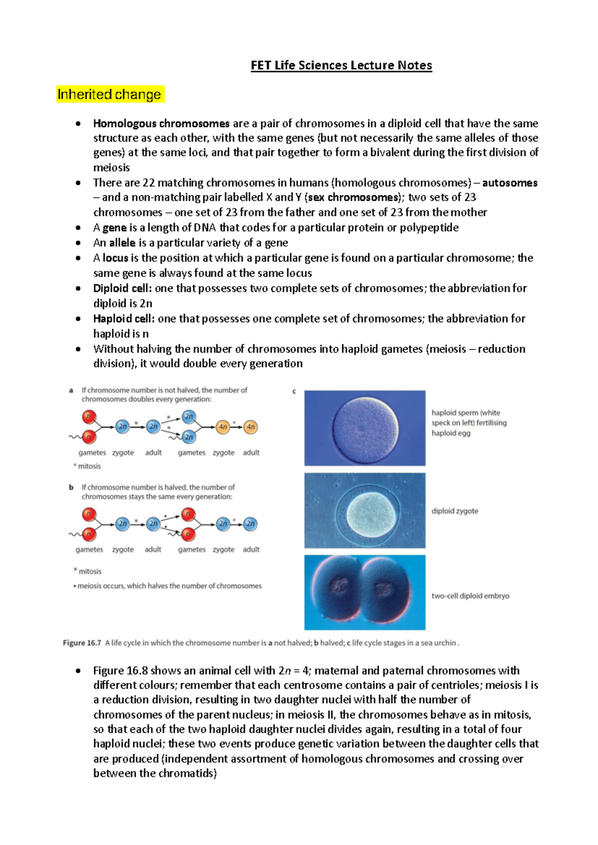 FET Life Sciences Lecture Notes - Studocu FET Life Sciences Lecture Notes - Studocu