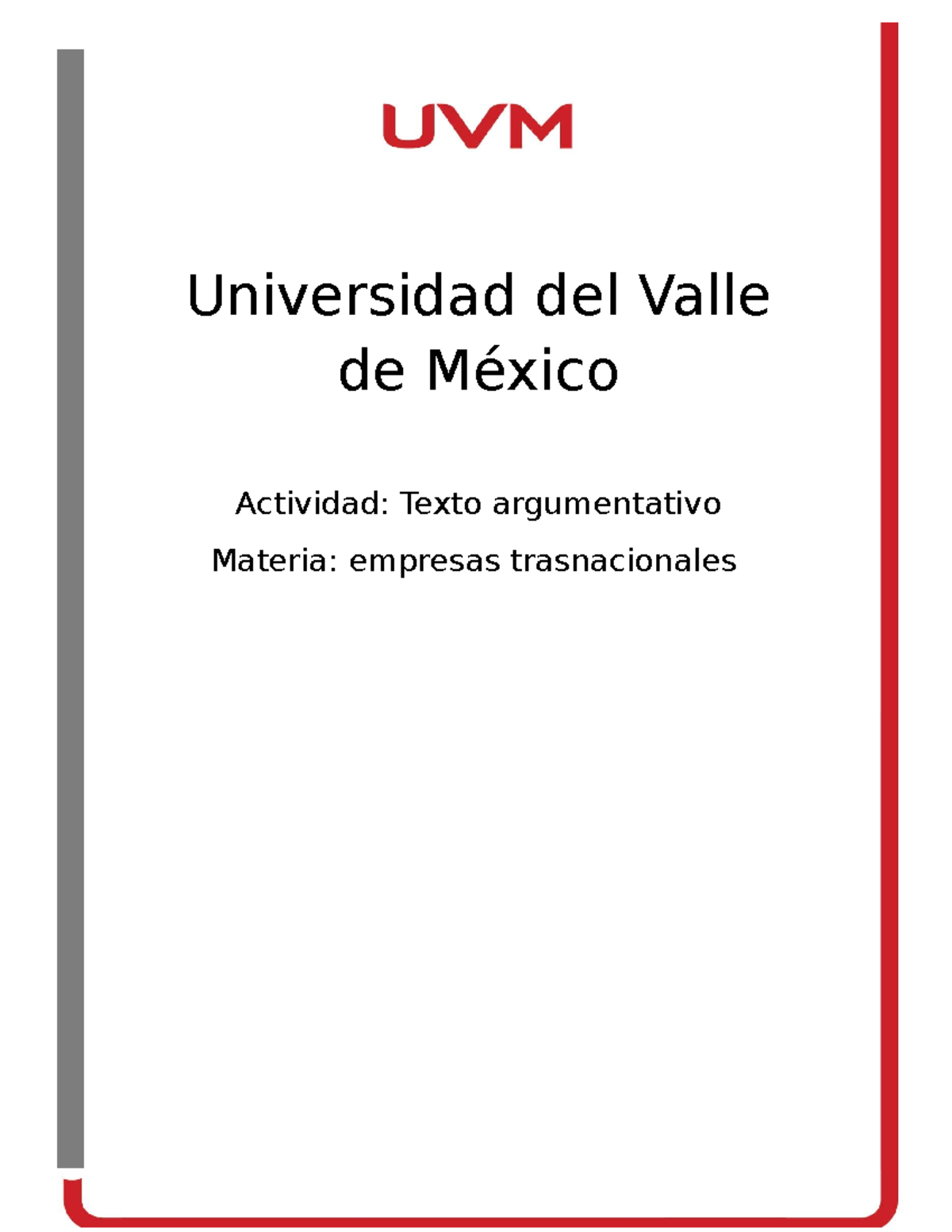 Los desafíos que enfrentan Las Empresas Trasnacionales - Universidad ...