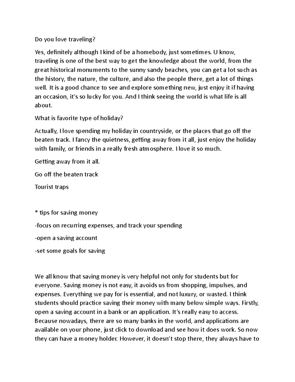 Do you love traveling - do you love travelling are some lists of ...