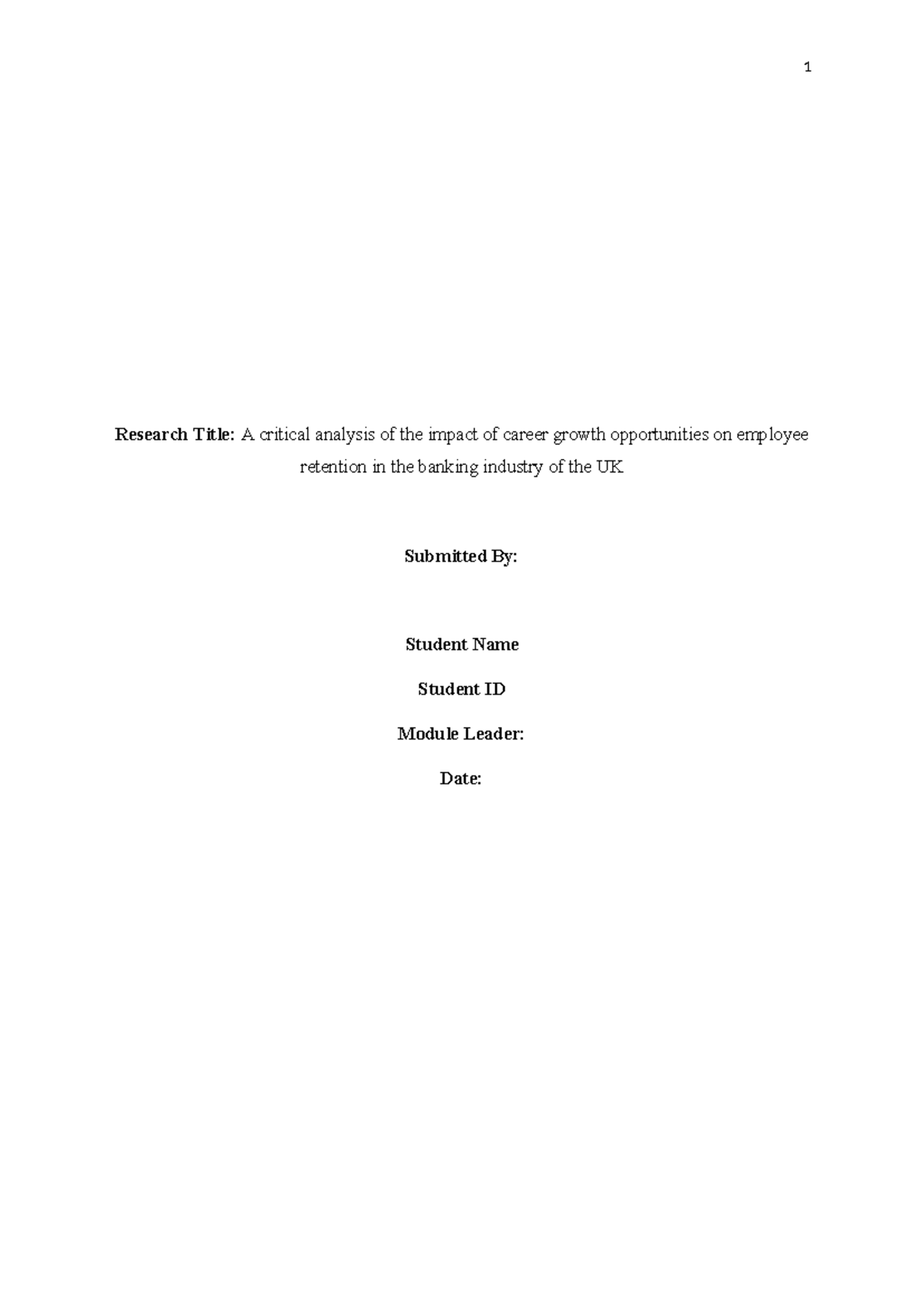 Peace project fix - vgbb - Research Title: A critical analysis of the ...