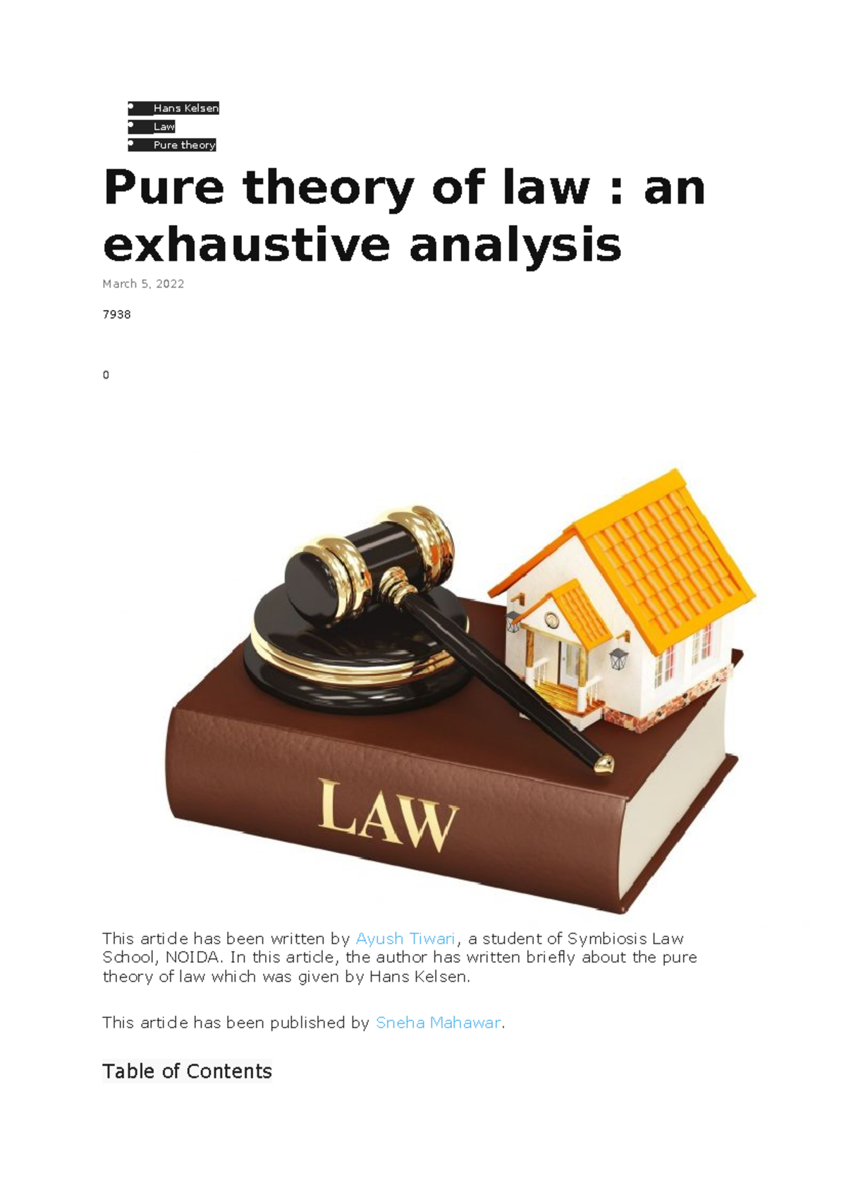 Kelsin' Theory - INTERMEDATE - Hans Kelsen Law Pure theory Pure theory ...