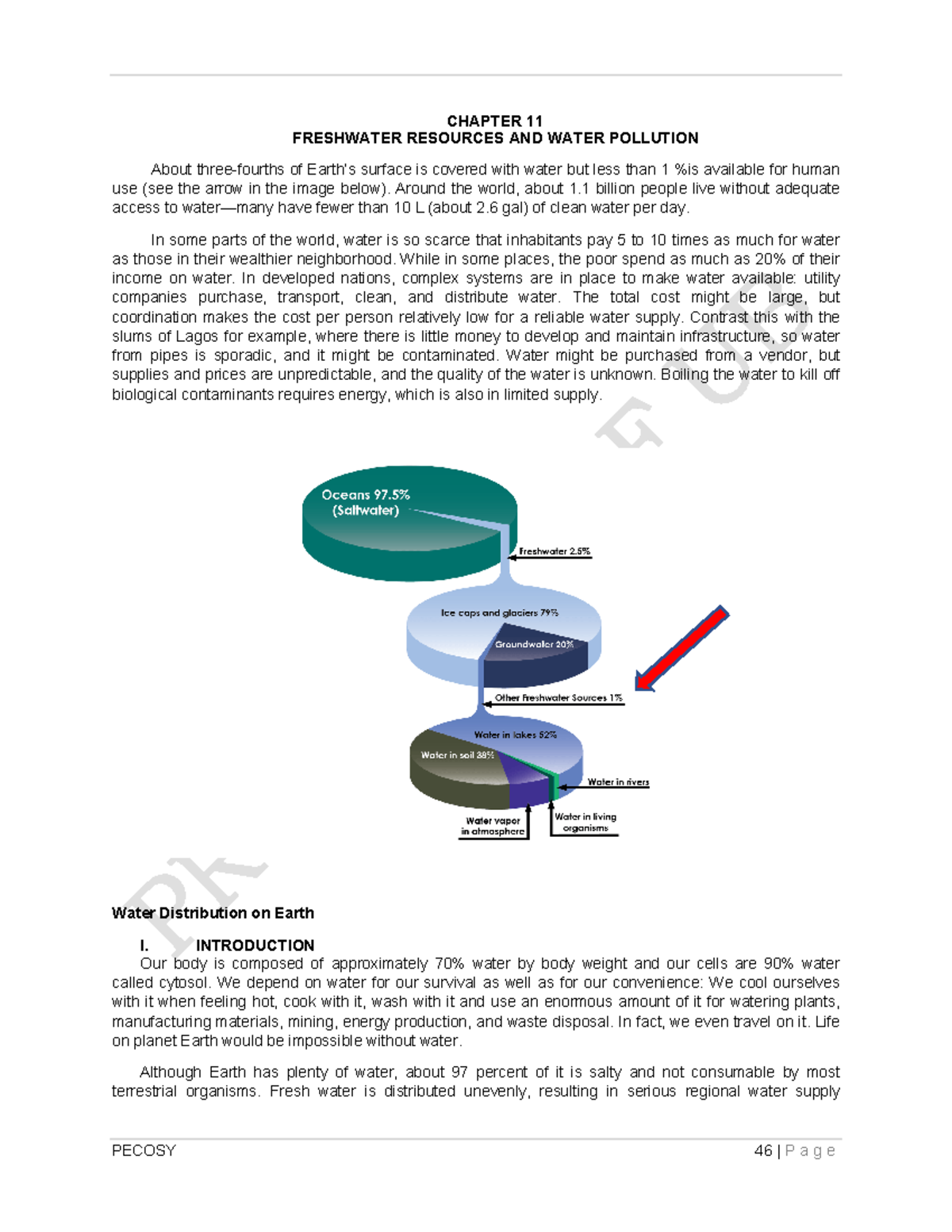 Gelect 3 Chapter 11 - People and the Earth's Ecosystem Notes - CHAPTER ...