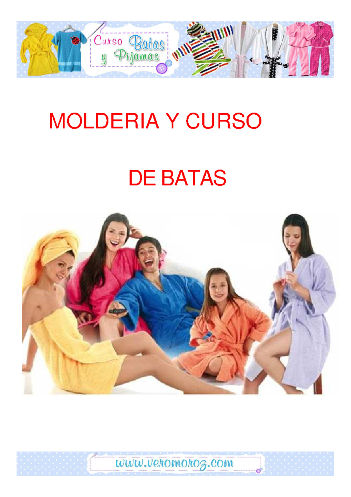 1 Instructivo curso batas - MOLDERIA Y CURSO DE BATAS BATAS NIÑOS CON ...