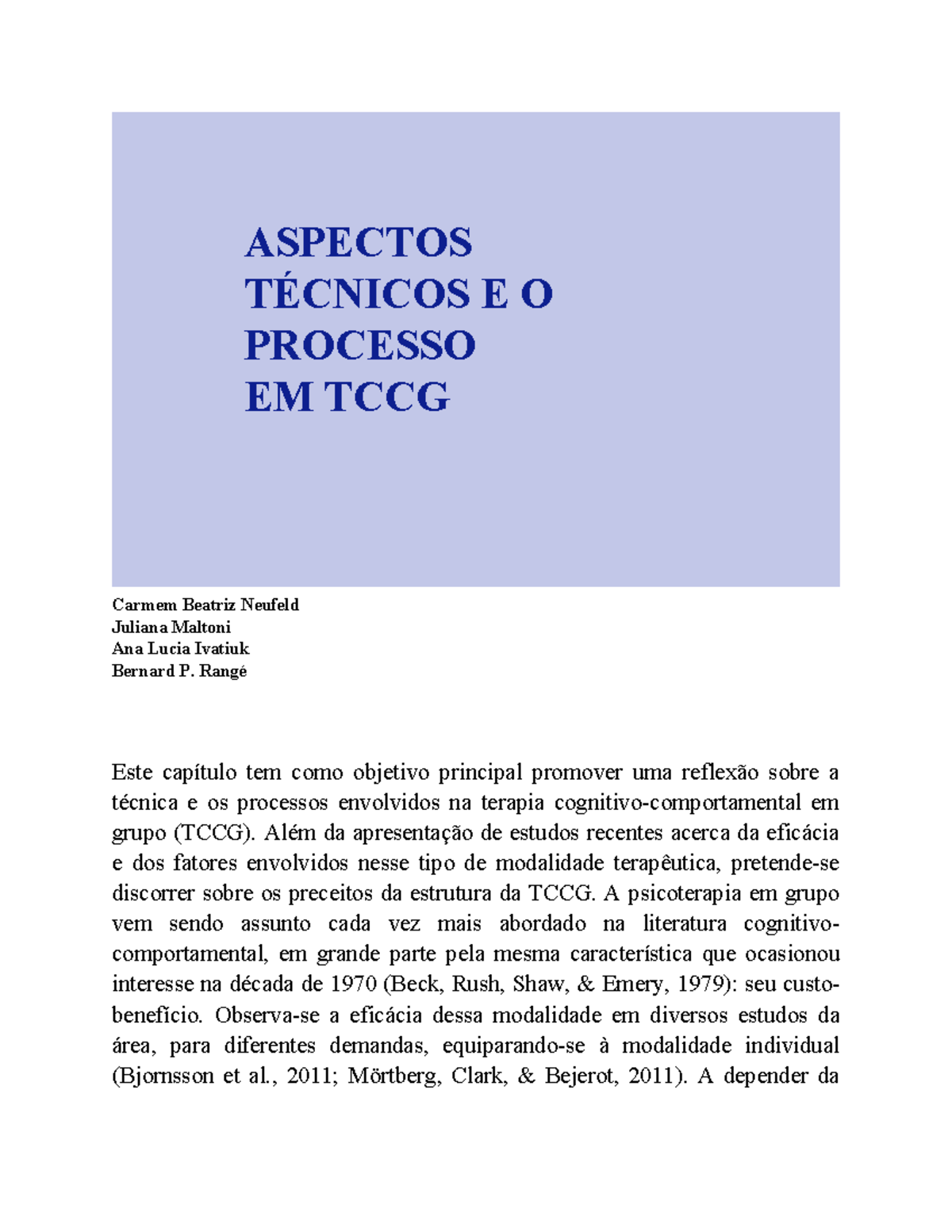 TCC-em-Grupos - tbzdbzdb - ASPECTOS TÉCNICOS E O PROCESSO EM TCCG ...