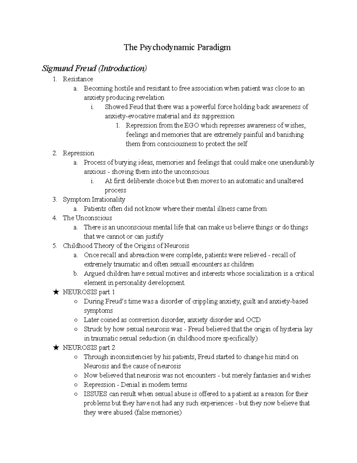 Chapter 2 Beginnings of Personality Theory (Freud) - The Psychodynamic ...