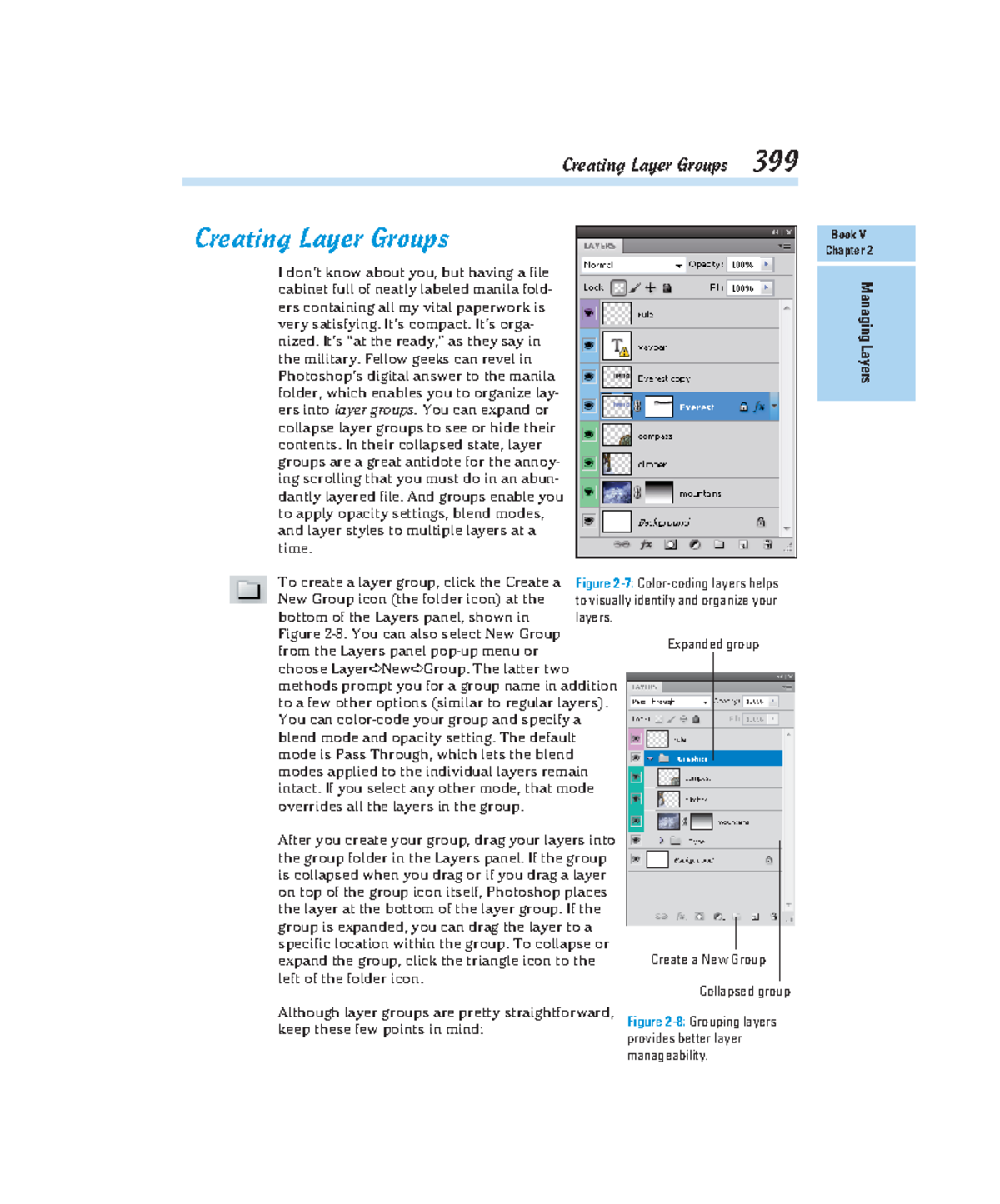 Photoshop for Dummies (57) - 399 Book V Chapter 2 Managing Layers ...