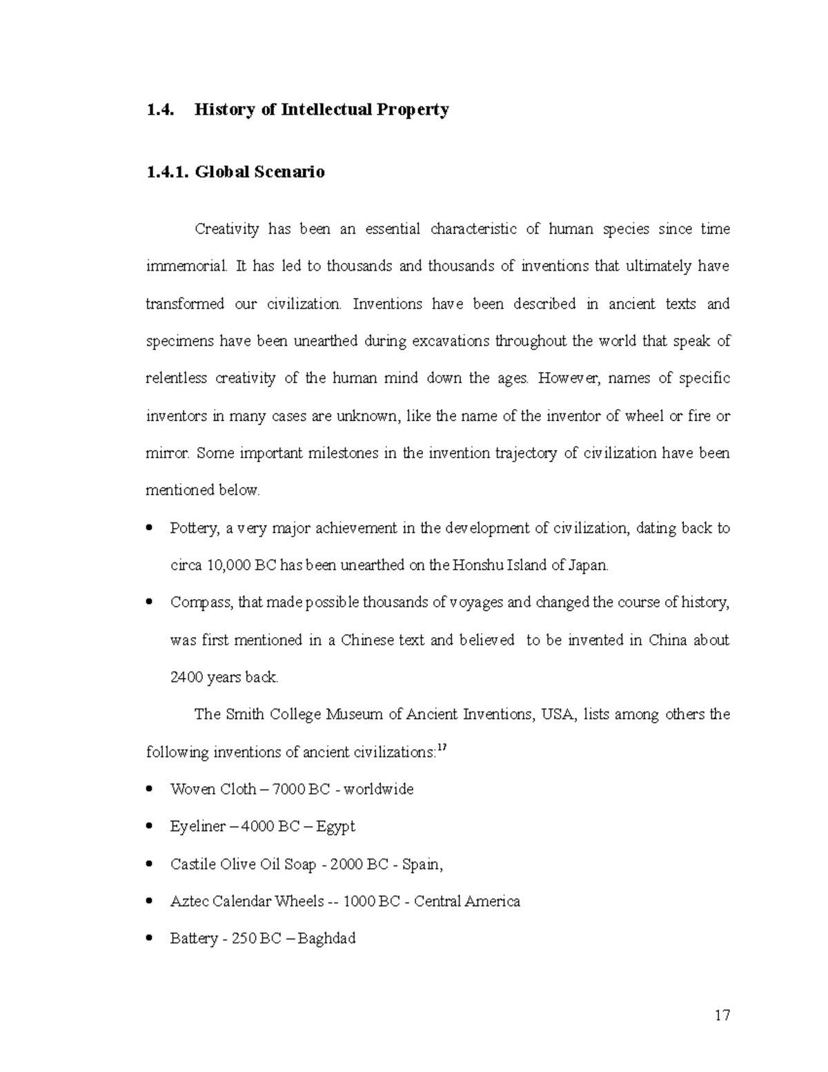 History Of Intellectual Property Rights - 1. History of Intellectual ...