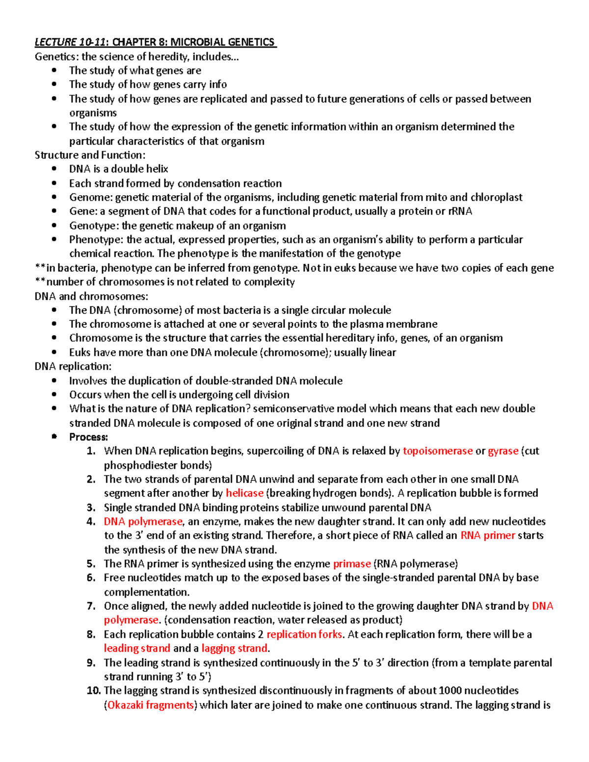 BIOL 112- Unit 3 (Lec 10-14) - LECTURE 10-11 : CHAPTER 8: MICROBIAL ...