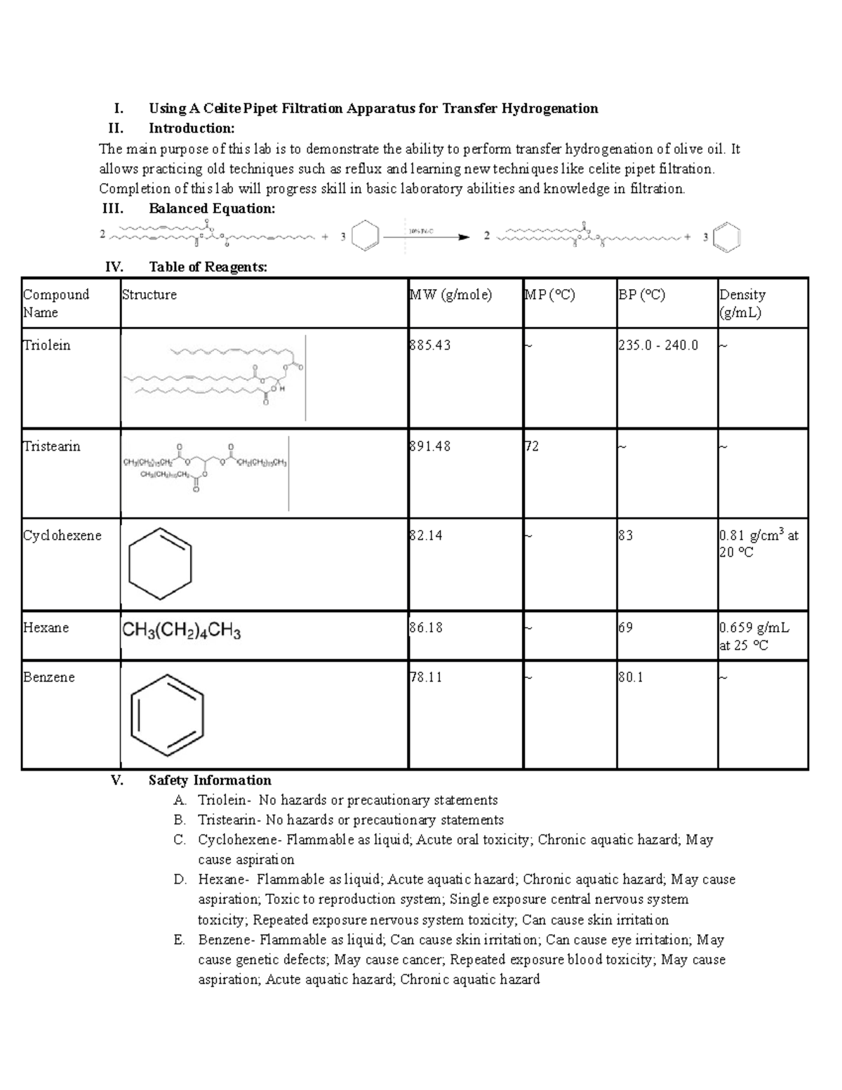 Experiment 7 - wefwefwefewf - I. Using A Celite Pipet Filtration ...