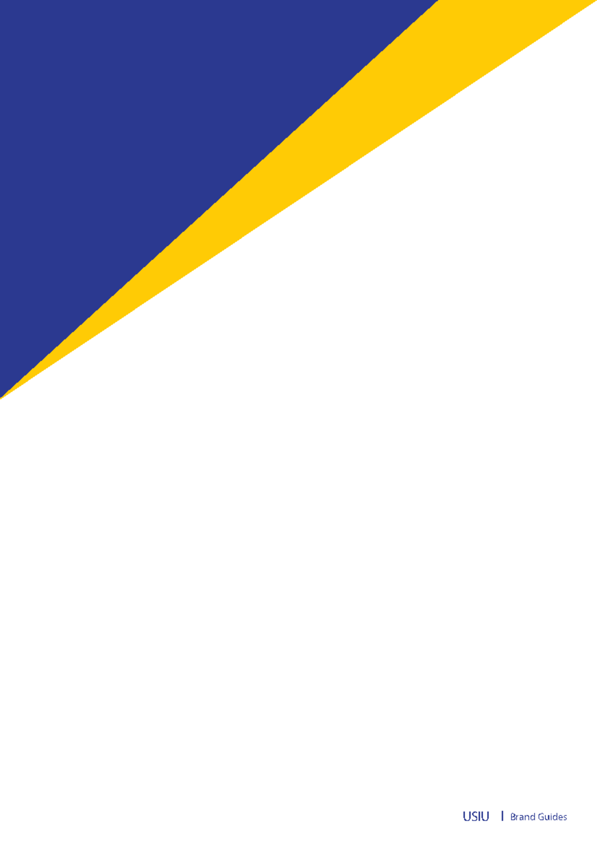 Usiu brand guideline - IDENTITY IDENTITY/PRIMARY MARKS United States ...