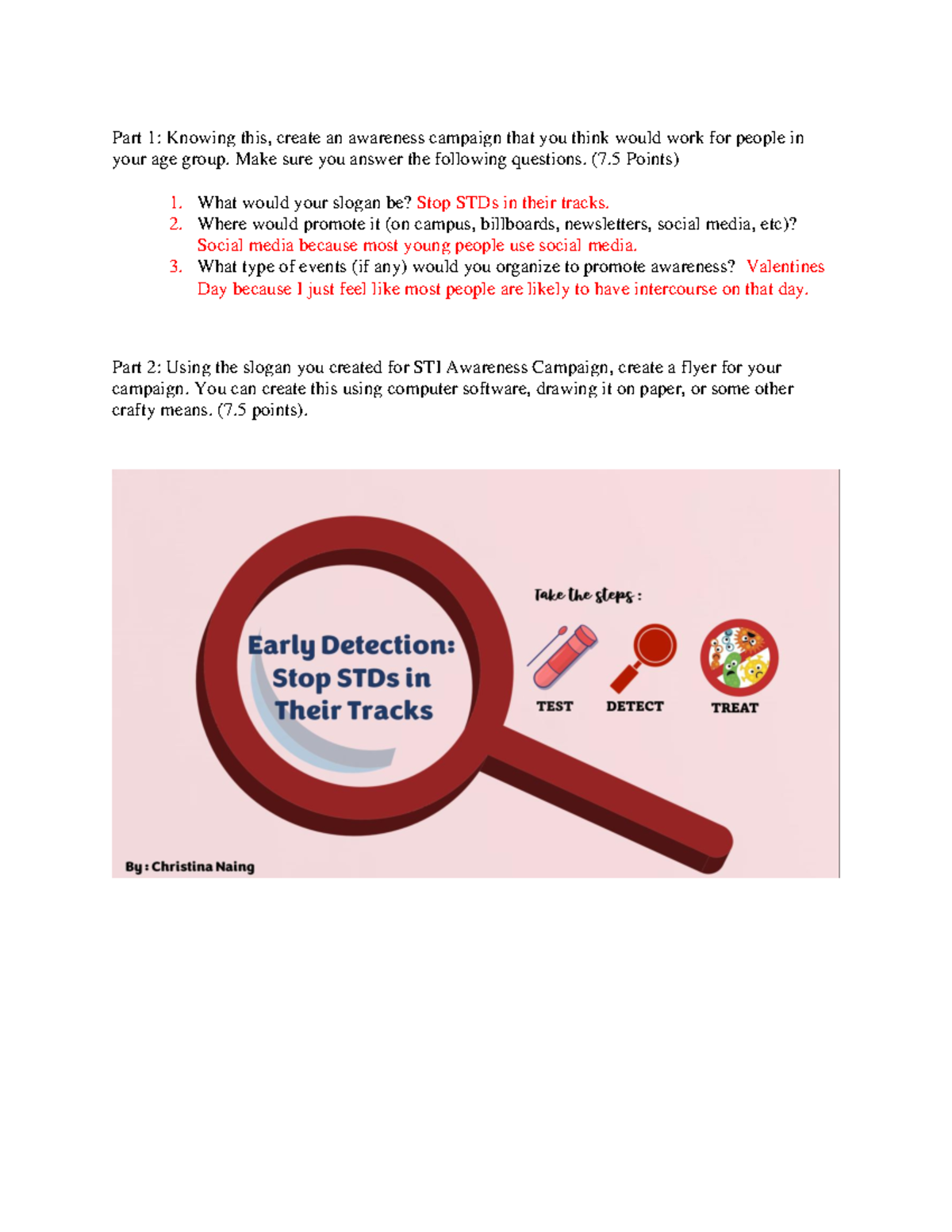 STI Campaign Public Health - Part 1: Knowing this, create an awareness ...