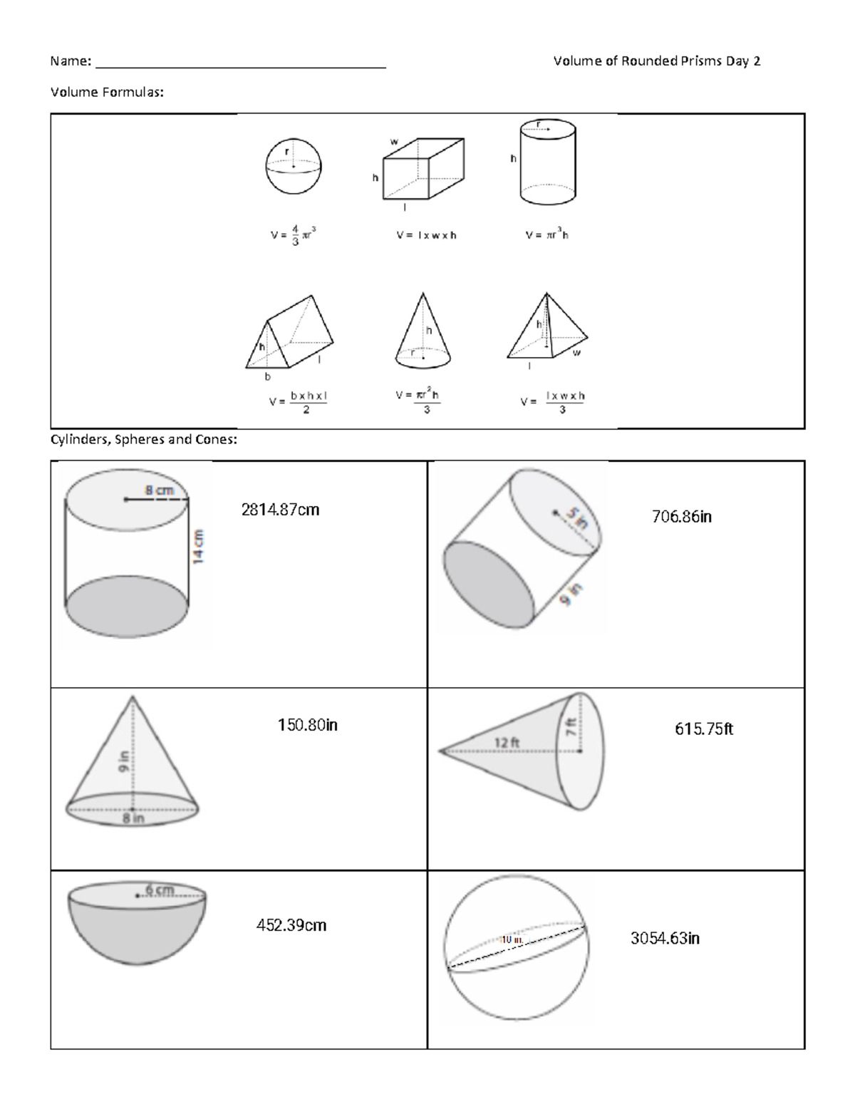 Compound Solids 3 - math - Name ...