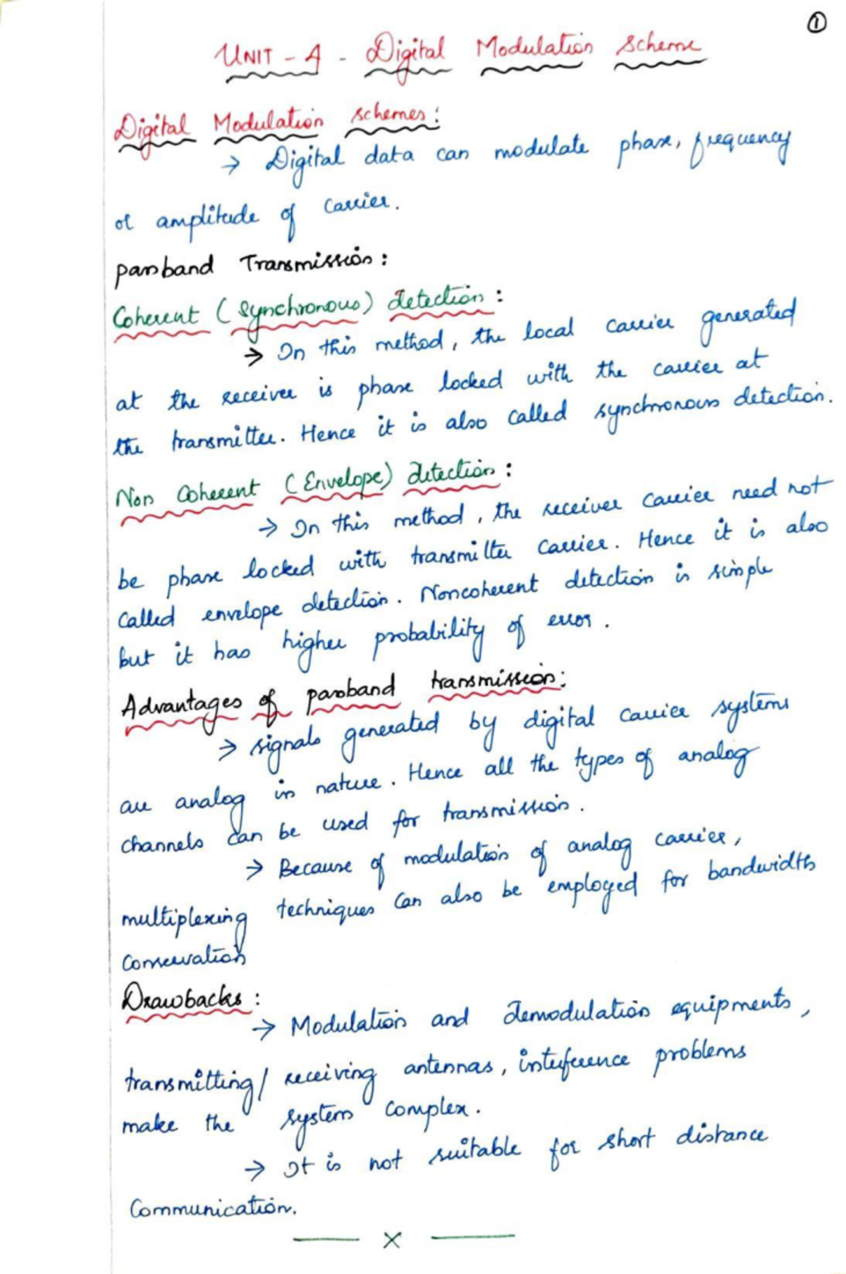 EC3491-Communication-Systems- Unit 4 - Communication Systems - Studocu