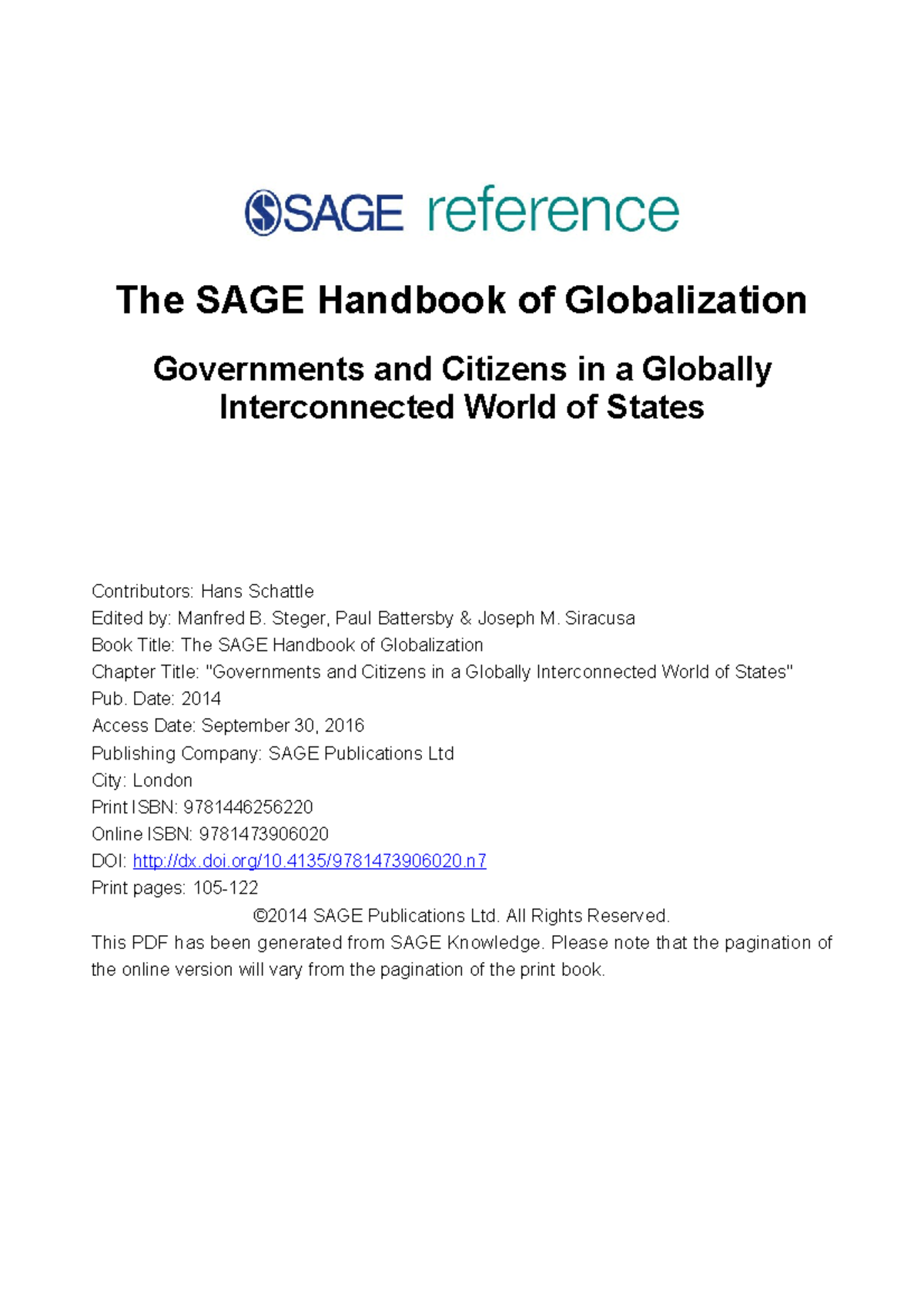 3-Political-Globalization - The SAGE Handbook of Globalization ...