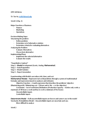 Chapter 5 Advanced LP Applications - Chapter 5 Advanced Optimization Applications Data ...