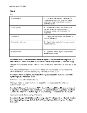 D241 - TMA3 - complete - D241 - TMA 3 Review the role of formulation in ...