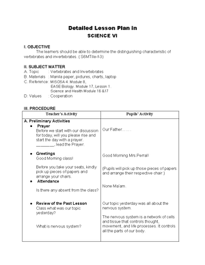 DLP IN Science Grade 4 - DLP - Santiago City College of Education ...