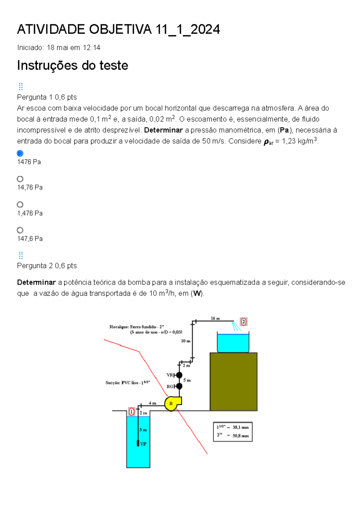 Teste Atividade Objetiva 11 1 2024 - ATIVIDADE OBJETIVA 11_1_ Iniciado ...