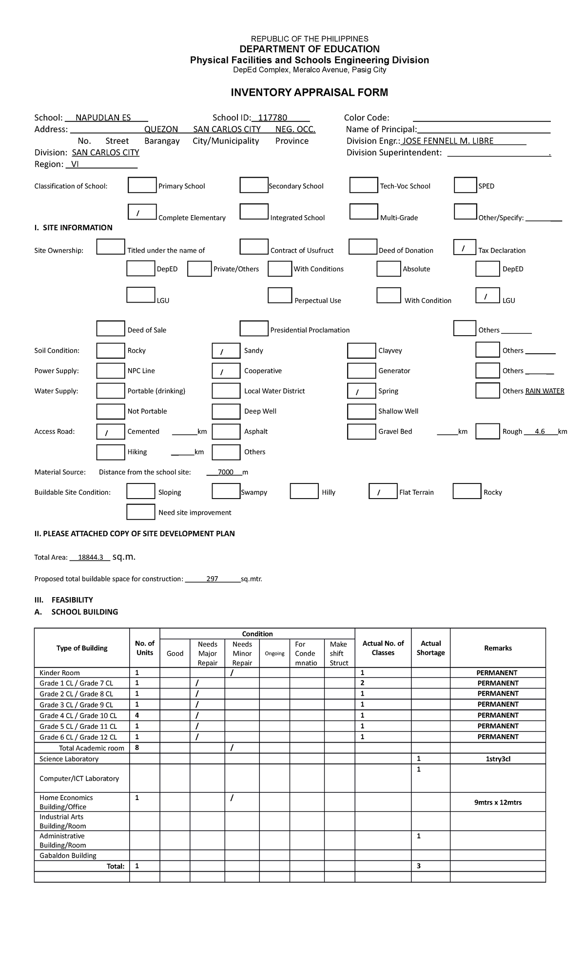 Napudlan-ES - mts - REPUBLIC OF THE PHILIPPINES DEPARTMENT OF EDUCATION ...