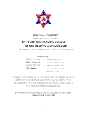 Install water storage - Notes and questions - © TVET CDACC 2019 53 ...