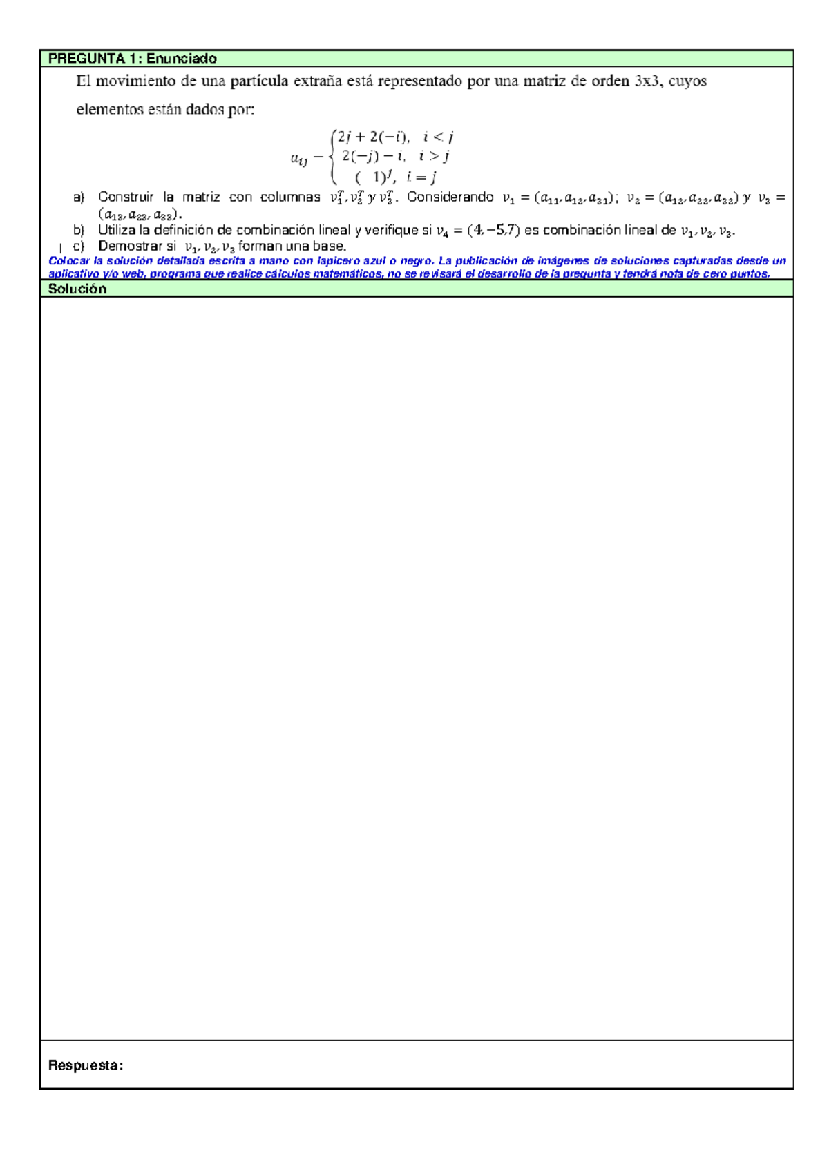 Plantilla Estudiante- Desarrollo MB - a) Construir la matriz con ...