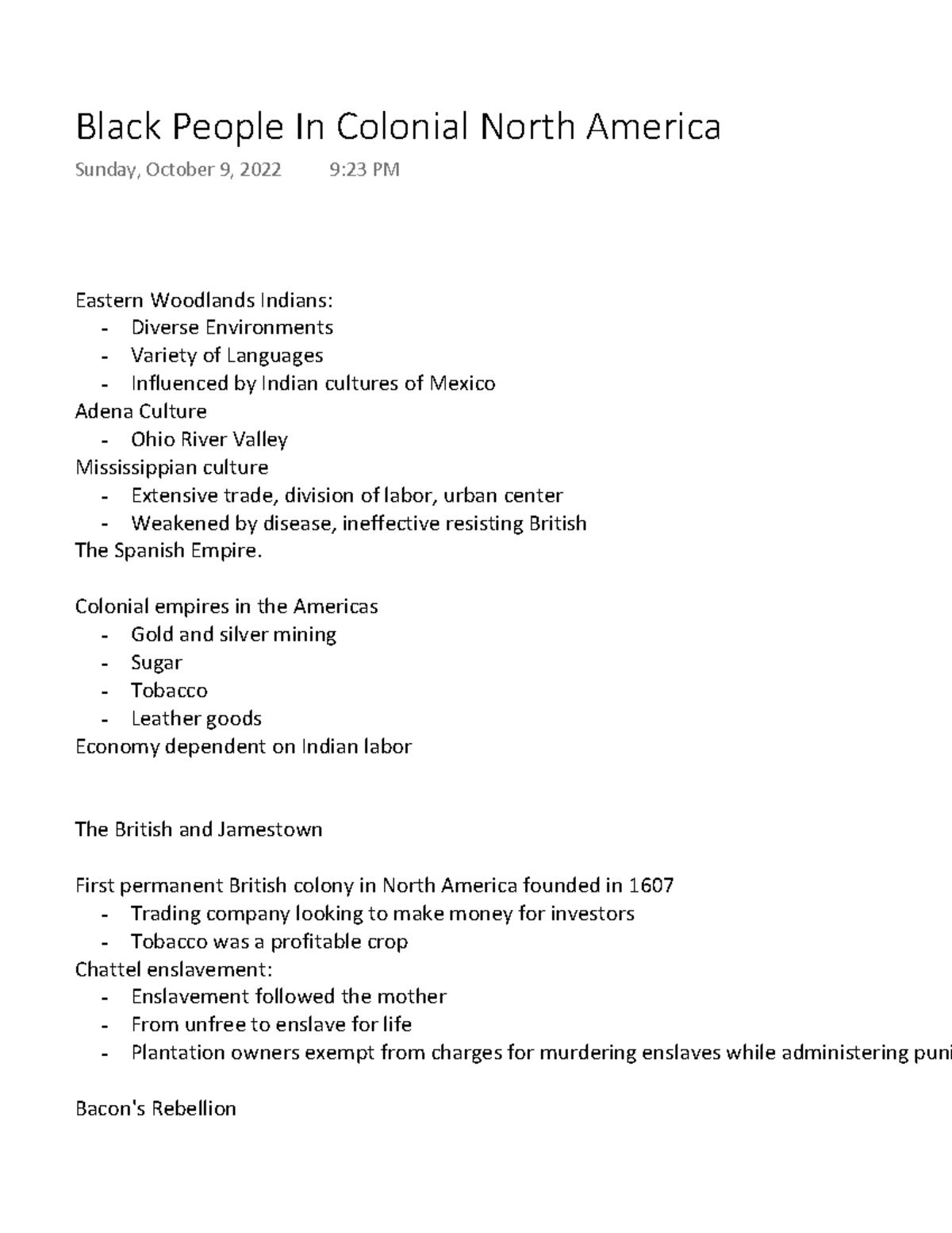 Black People In Colonial North America - Eastern Woodlands Indians ...